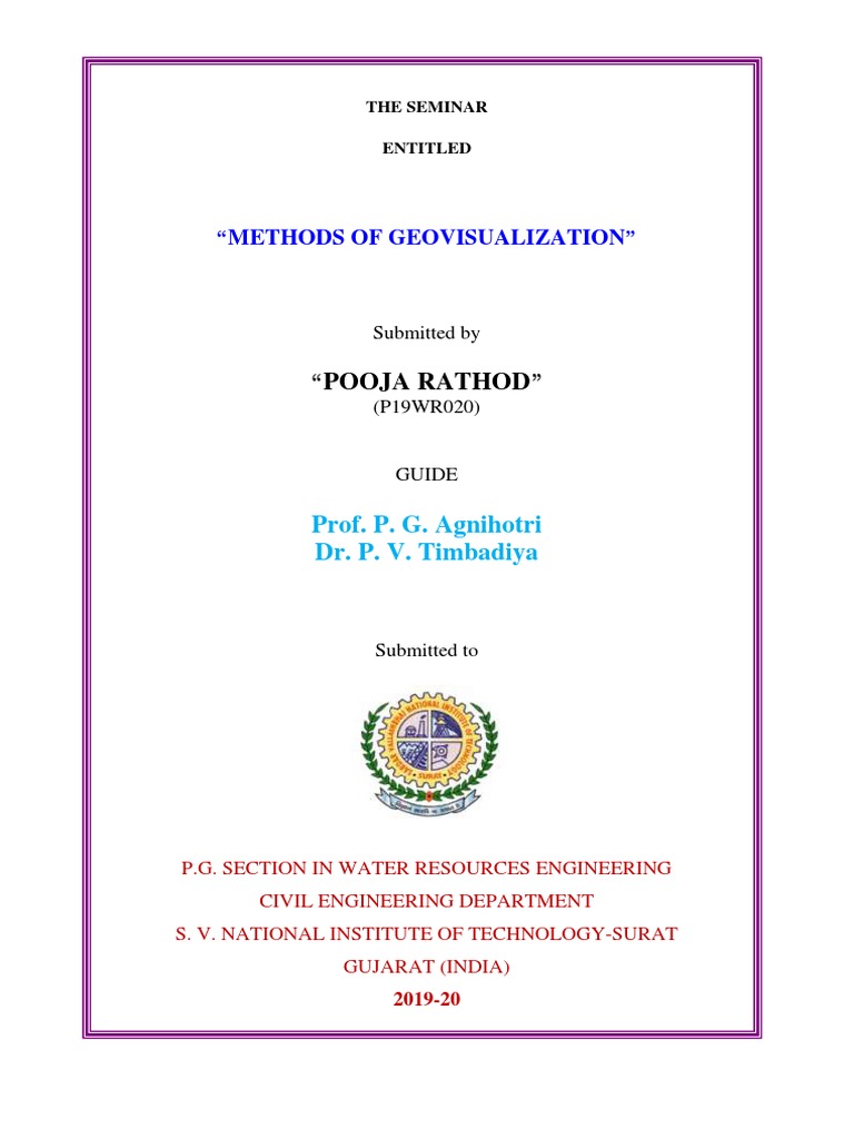 Methods of Geovisualization | PDF | Geographic Information System | Map