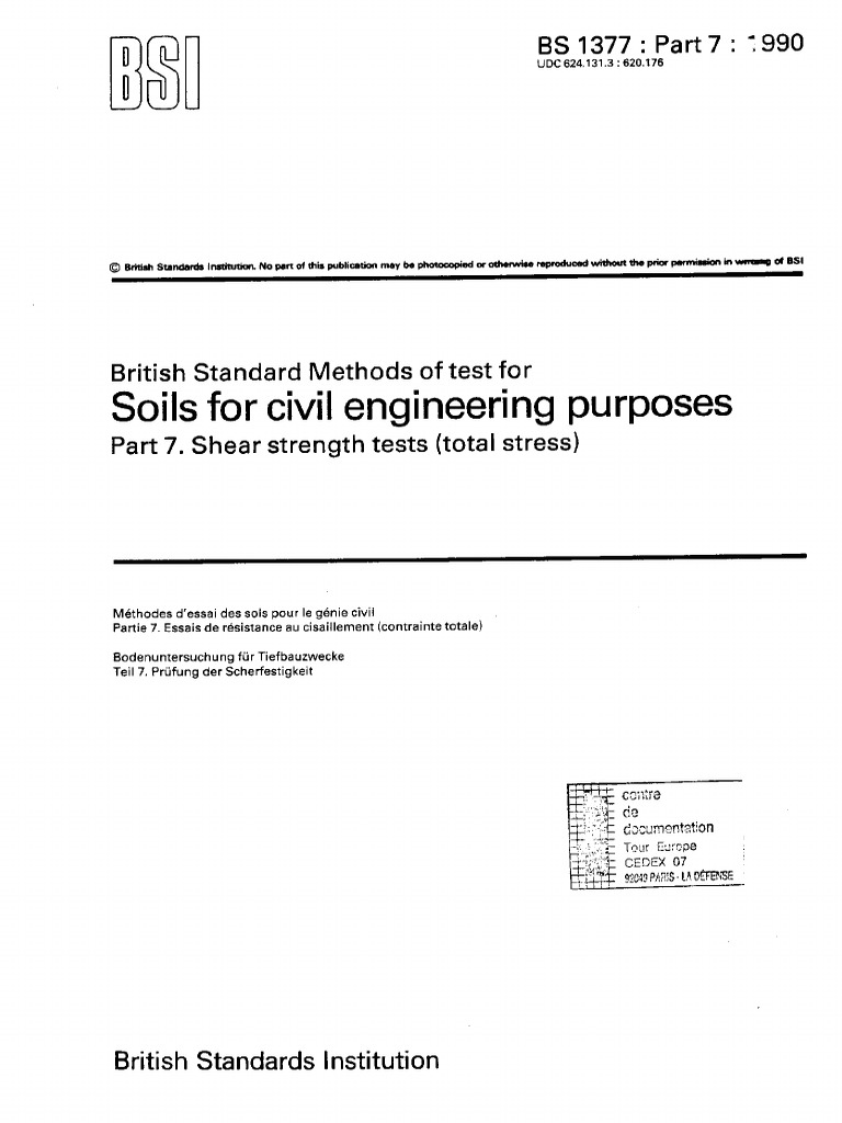 Bs 1377 - 7 | PDF