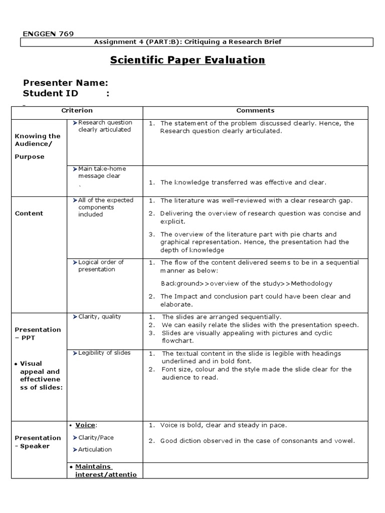Enggen 769 Assignment | Download Free PDF | Speech | Question Enggen 769 Assignment | Download Free PDF | Speech | Question
