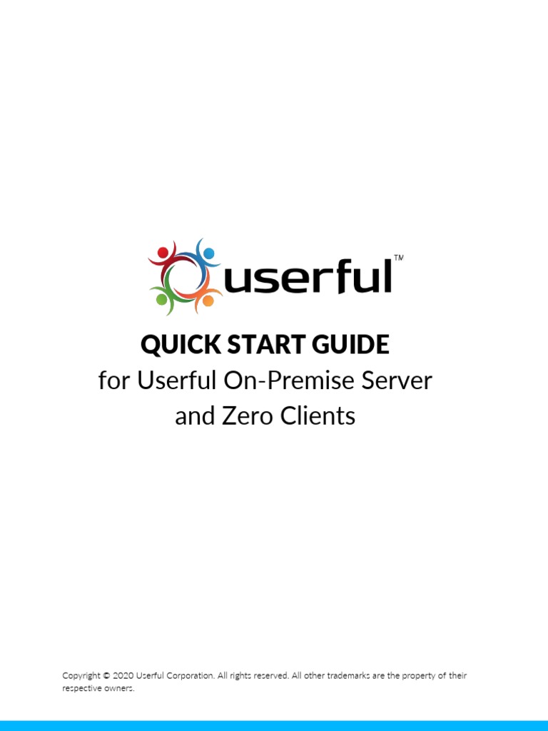 Userful On-Premise Quick-Start Guide For Zero Clients | Download Free PDF | Ip Address ...