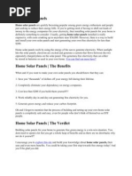 Solar Script | PDF | Solar Power | Solar Panel