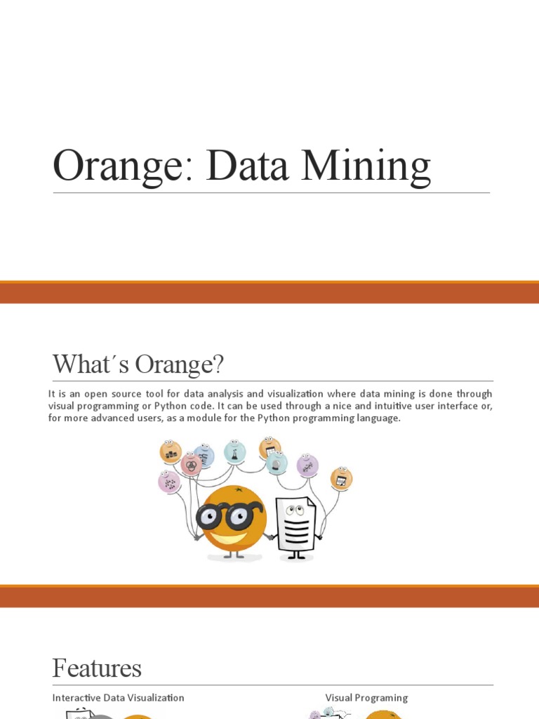 Orange: Data Mining | PDF | Computers