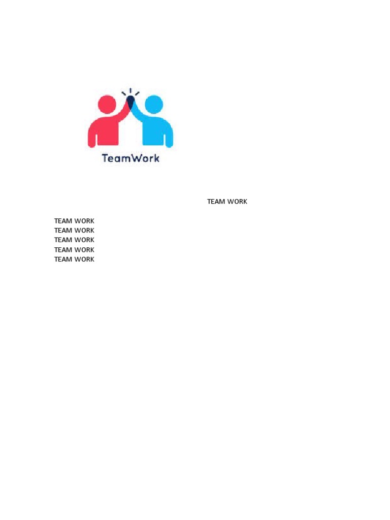 Team Work | PDF