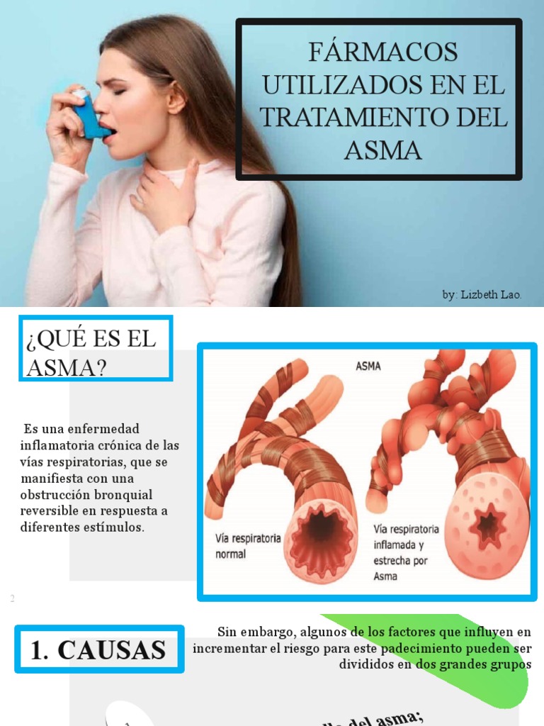 Fármacos Utilizados en El Tratamiento Del Asma by Liz | PDF | Asma ...
