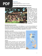 History of Sakuting Folk Dance | PDF | Philippines | Entertainment