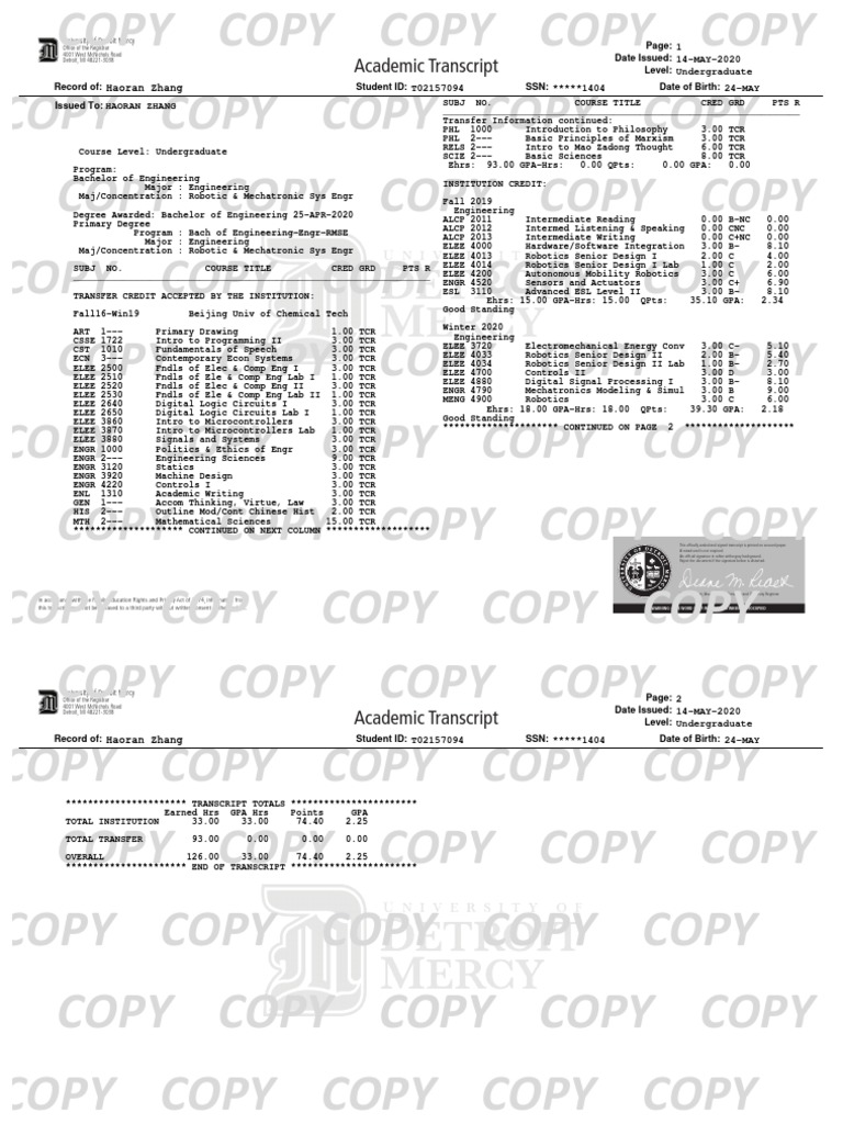 Transcript PDF | PDF | Robotics | Electrical Engineering
