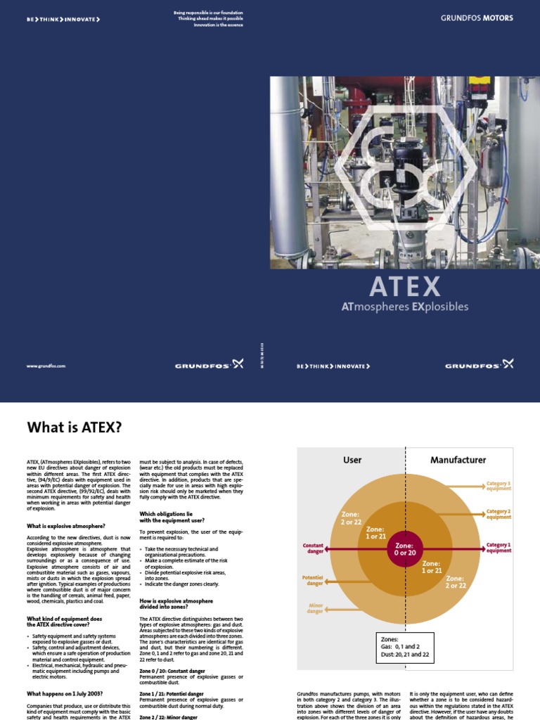 방폭모터 ATEX Motors | PDF | Safety | Hazards