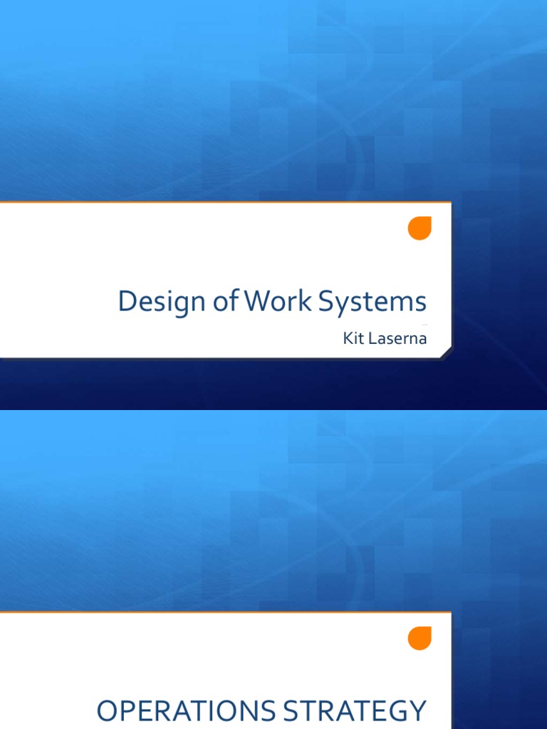 Job Design and Work System Analysis | PDF | Standard Deviation ...