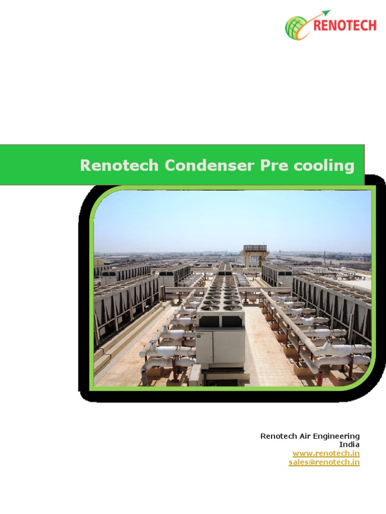 White Paper - Condenser Pre Cooling PDF | PDF | Heat Exchanger | Air ...
