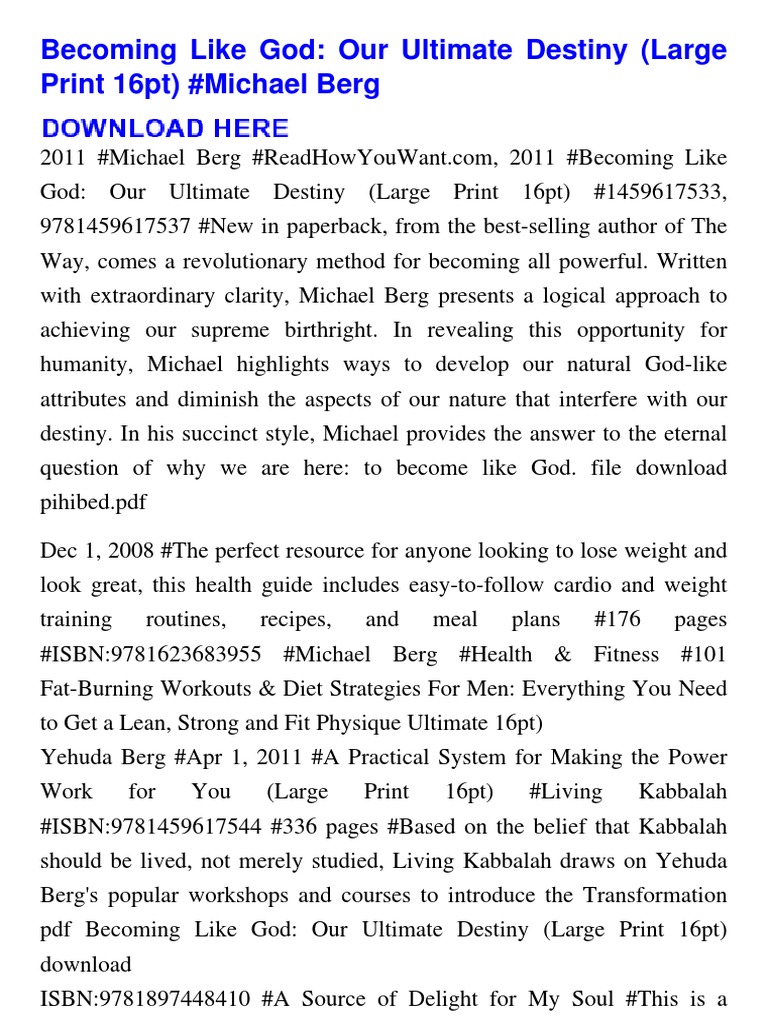 Becoming Like God PDF | PDF