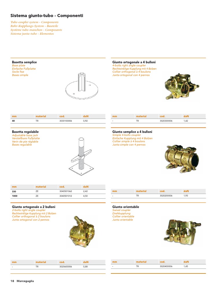 Tube Coupler System Components | PDF | Business