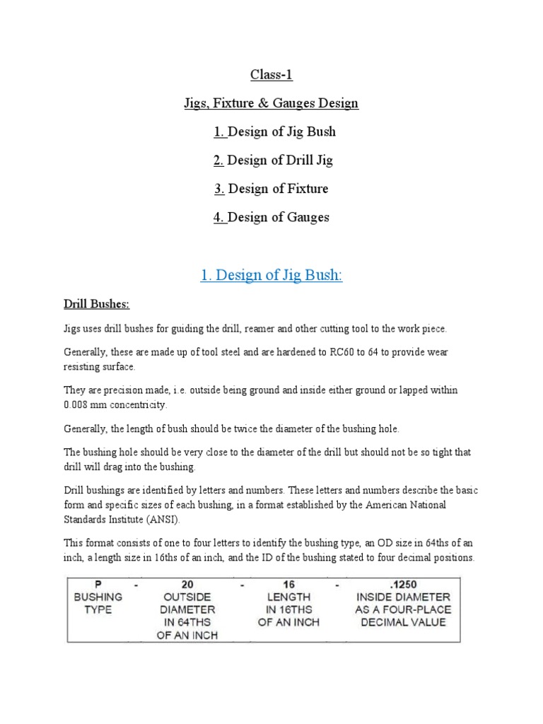 A Comprehensive Guide to the Design of Jigs, Fixtures, and Gauges with ...