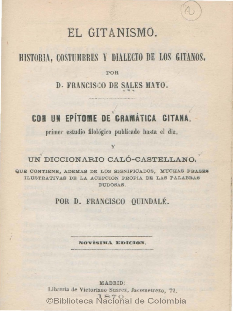 Diccionario Caló | PDF | Pueblo romaní | Libertad