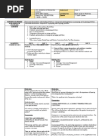 Grade 11 Bread & Pastry Lesson Plan | PDF | Breads | Baking