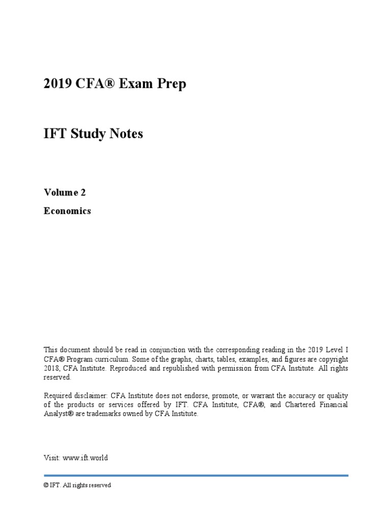 IFT Study Notes Vol 2 PDF | PDF | Demand | Price Elasticity Of Demand