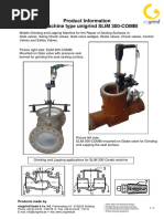 Descote Model 2100B Globe Valve Overview | PDF | Valve | Leak