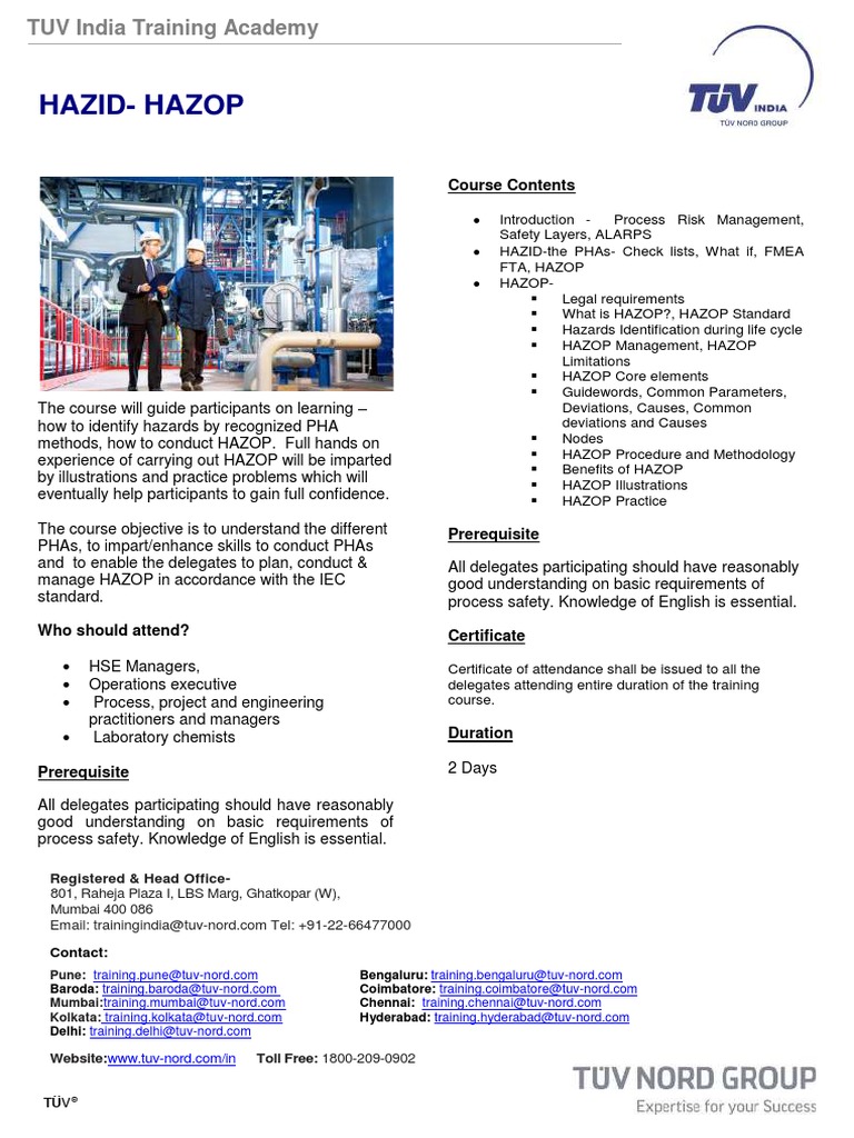 Hazid-Hazop 2019 | PDF | Safety | Prevention