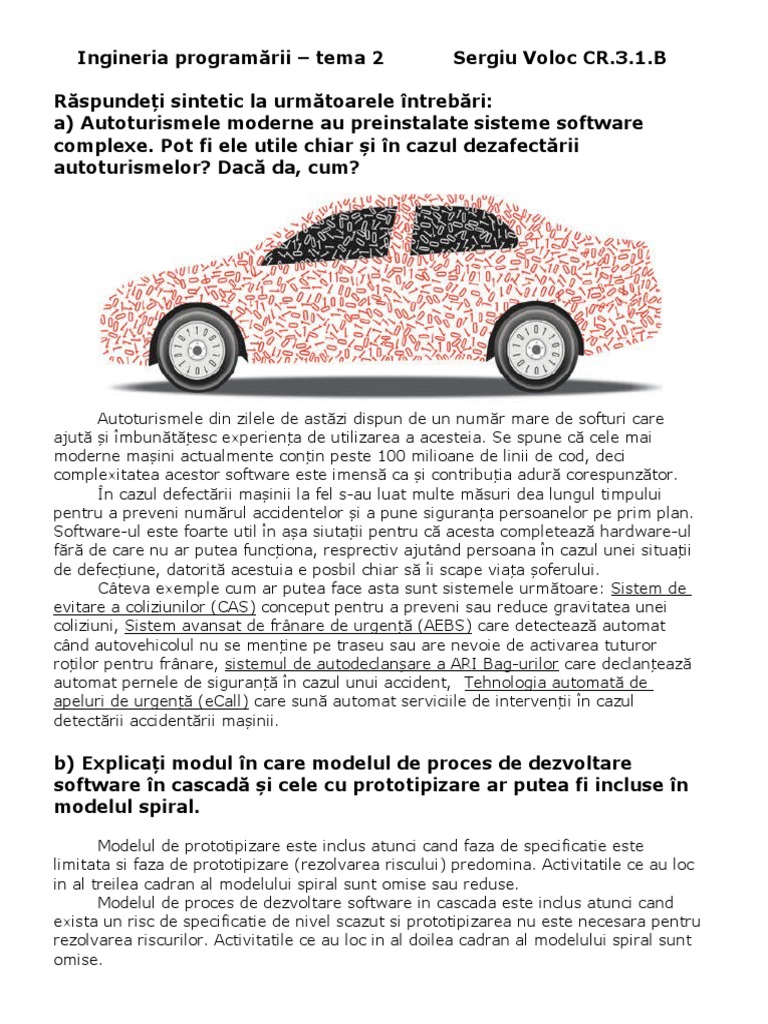 Tema 2 Sergiu Voloc | PDF