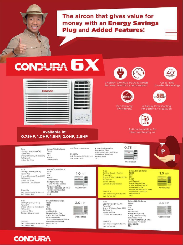 Condura WT 6X Brochure | PDF