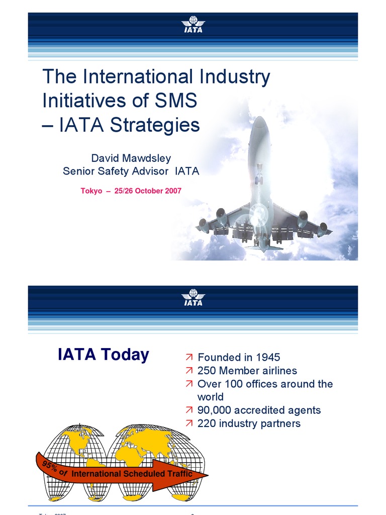 IATA's Strategies for Aviation Safety | PDF | Audit | Airlines