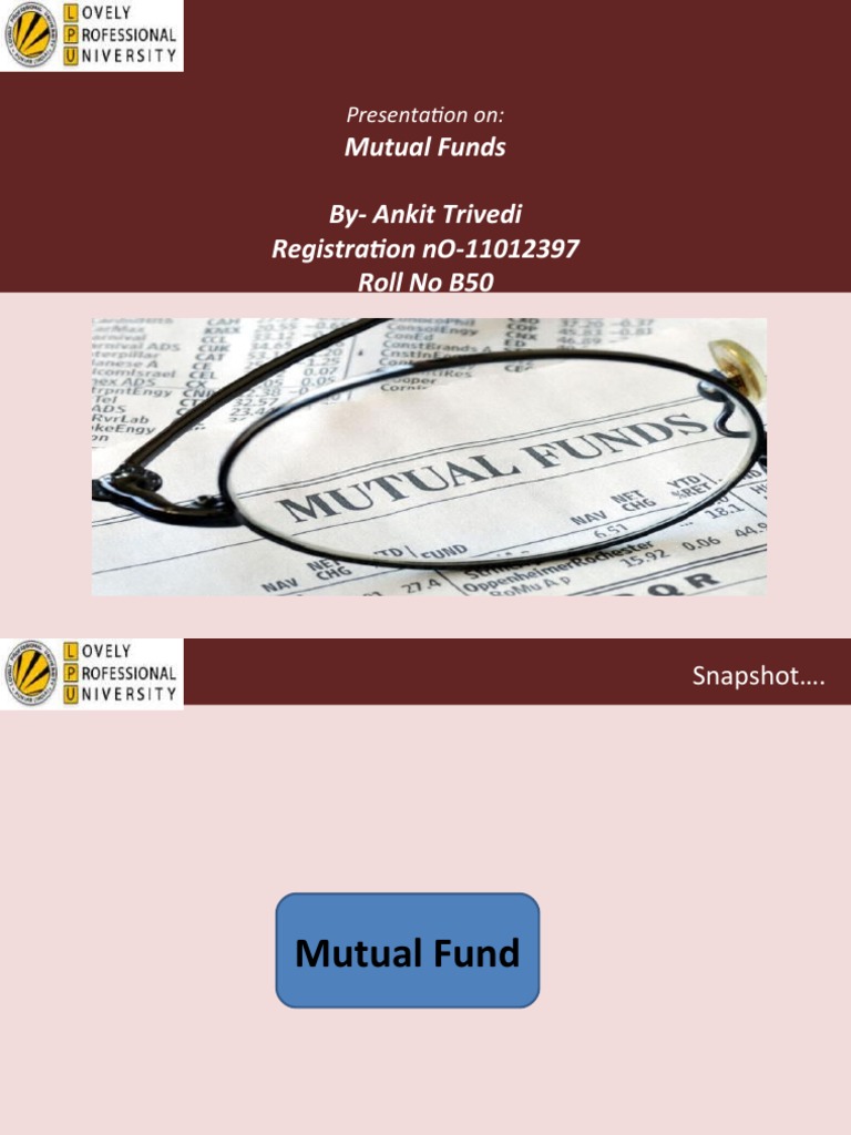 Mutual Fund - 3 | Download Free PDF | Money | Mutual Funds