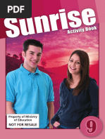 Sunrise - 3 AB PDF | PDF | English Language | Literacy