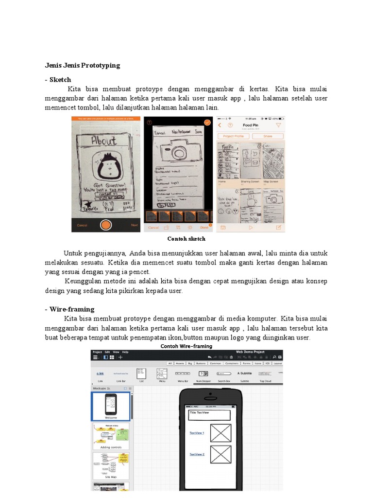 Jenis Jenis Prototyping | PDF