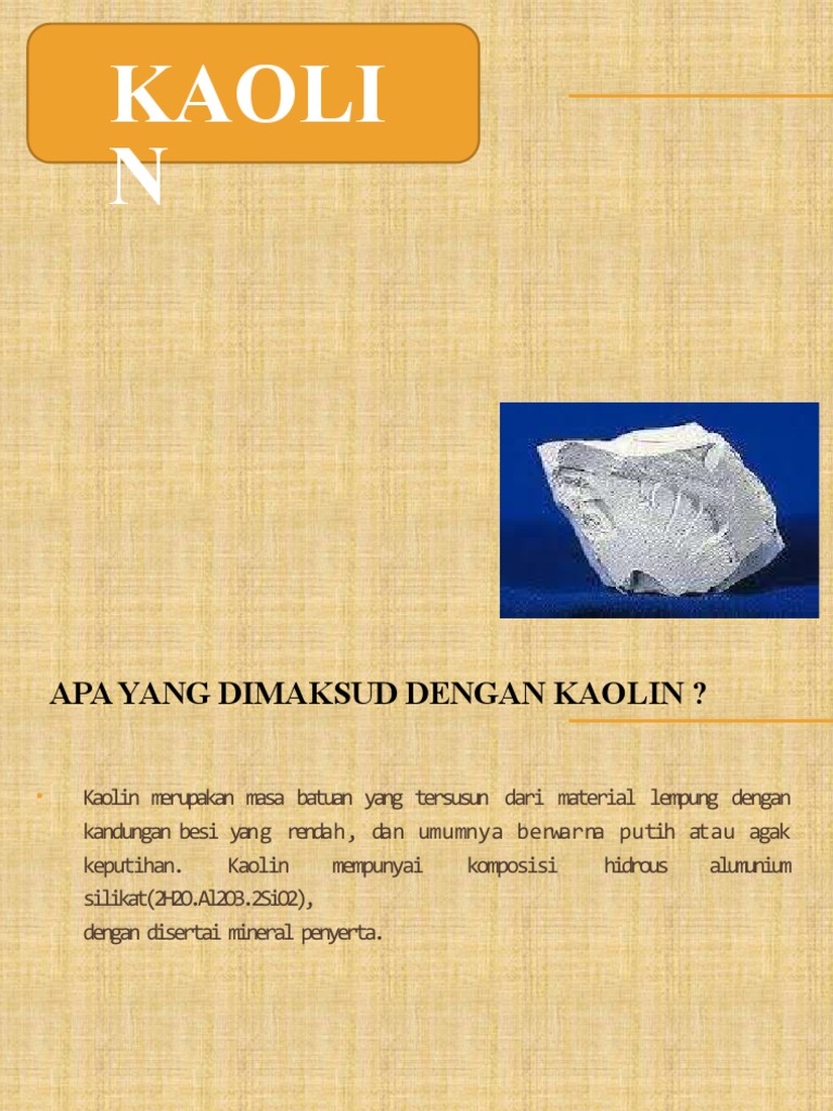 Kaolin | PDF