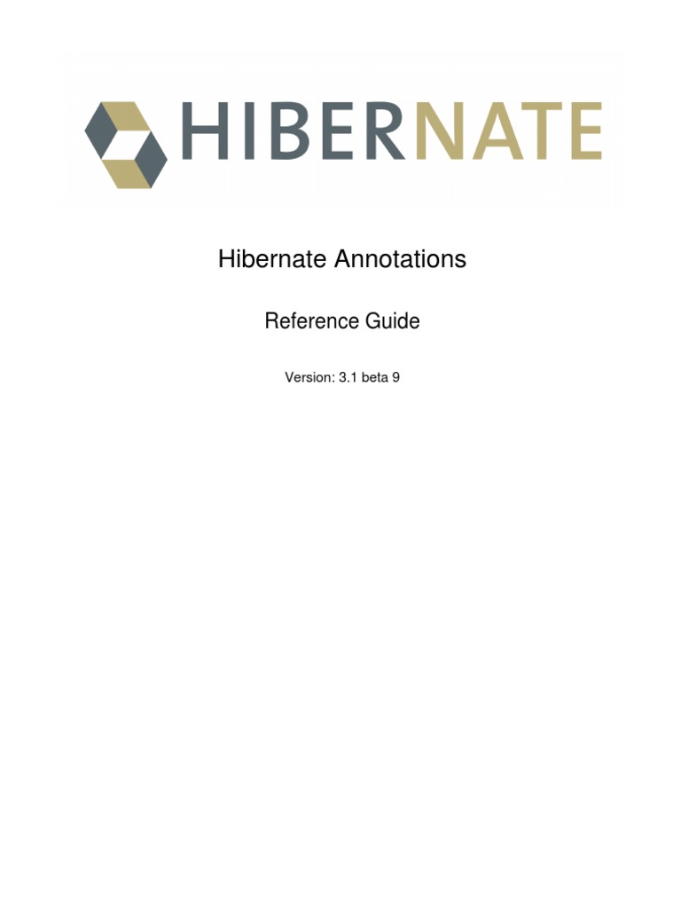 Hibernate Annotations Pdf Inheritance Object Oriented Programming 