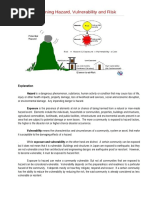 1.9.4 - The Disaster Risk Formula | PDF | Volcano | Hazards