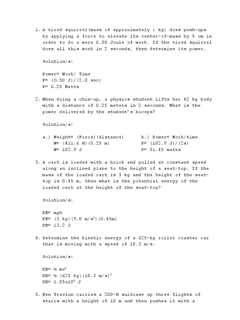 PHYSICS | PDF | Mass | Weight