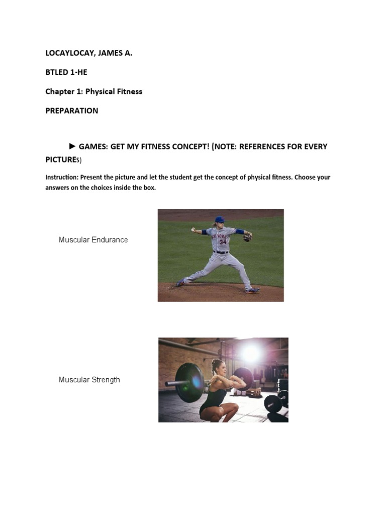 Understanding Physical Fitness Concepts | PDF