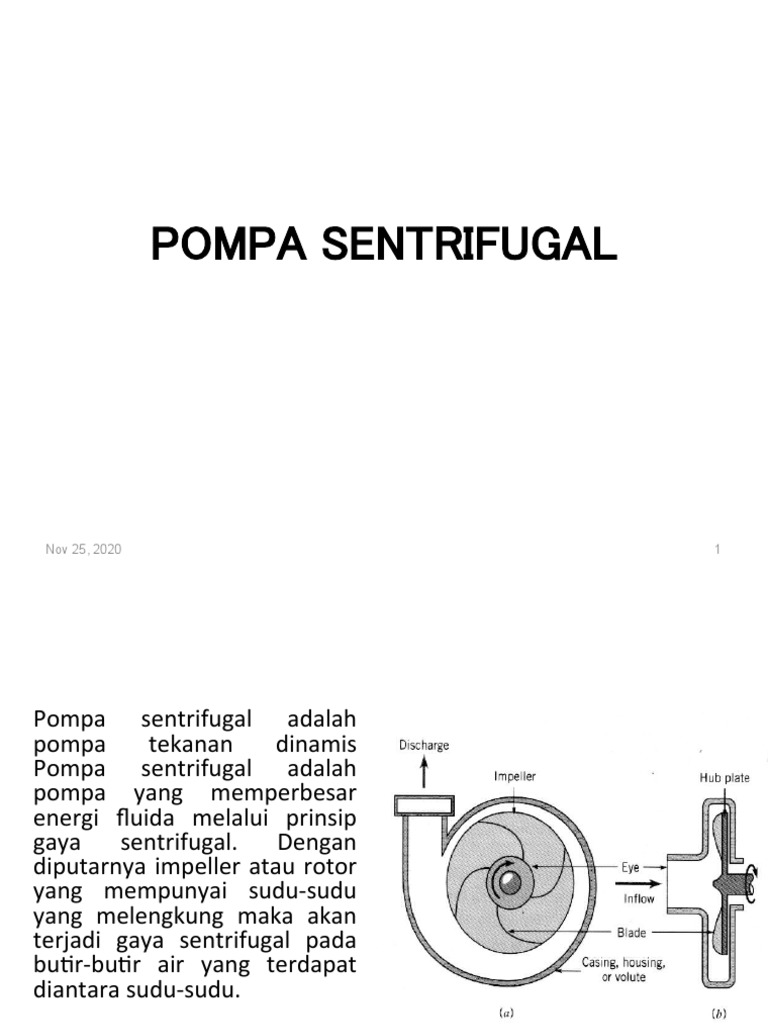 Pompa Sentrifugal - 1 | PDF
