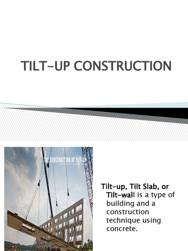 Tilt-Up Construction | PDF