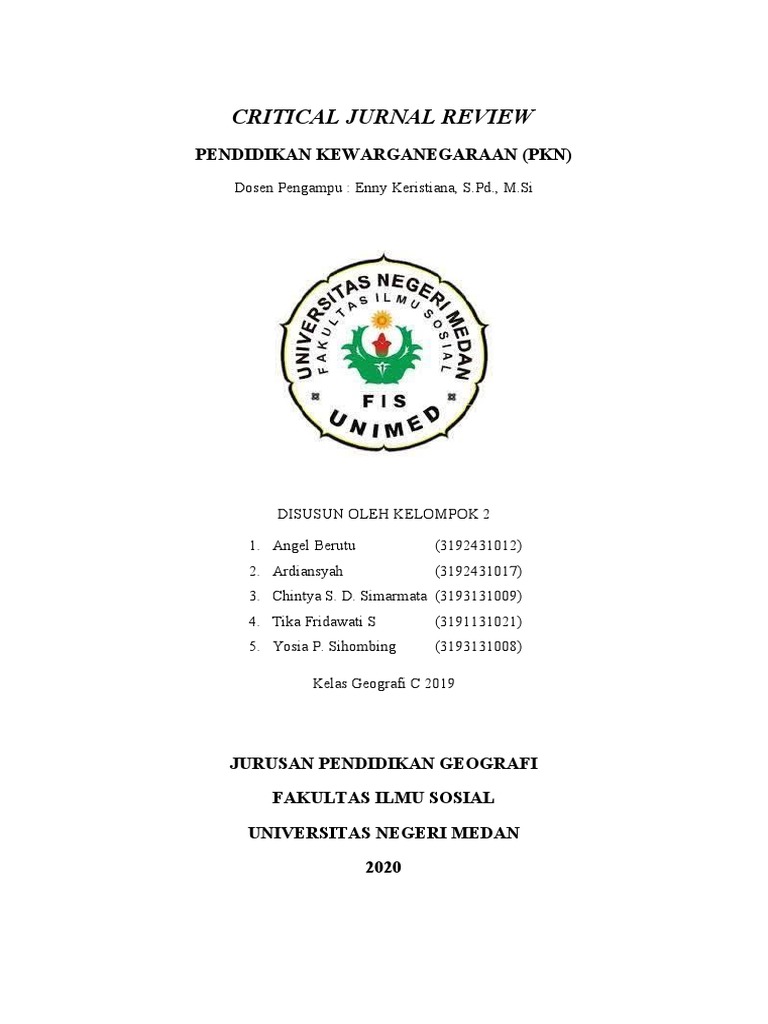 CJR PKN | PDF | Karier & Perkembangan | Ilmu Sosial