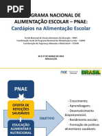 Ferramenta Plan PNAE para Nutricionistas | PDF