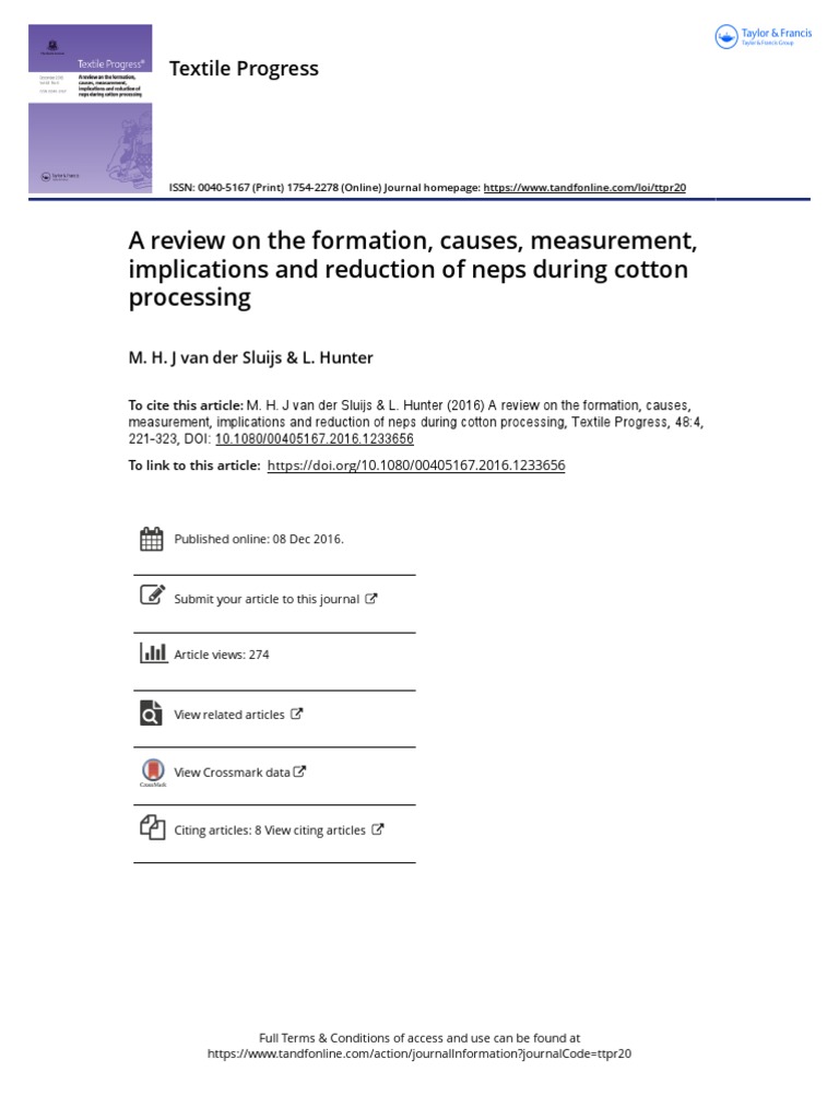 A Review On The Formation Causes Measurement Implications and Reduction ...