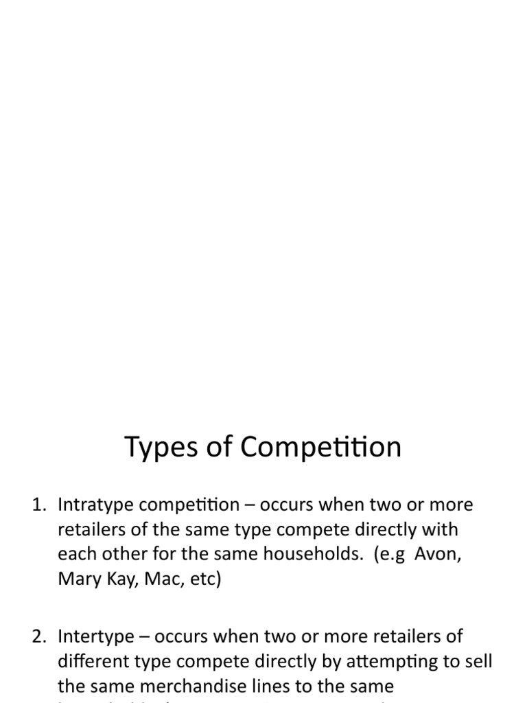 Evaluating The Competition in Retailing | PDF