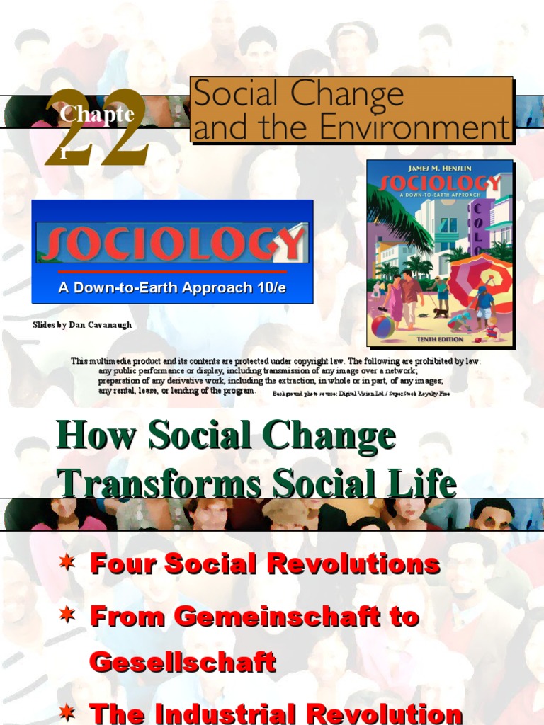 CH # 22, Social Change and The Environment | PDF | Natural Environment ...