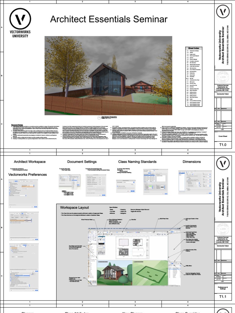 Vectorworks Architect Essentials Handout | PDF | General Contractor ...