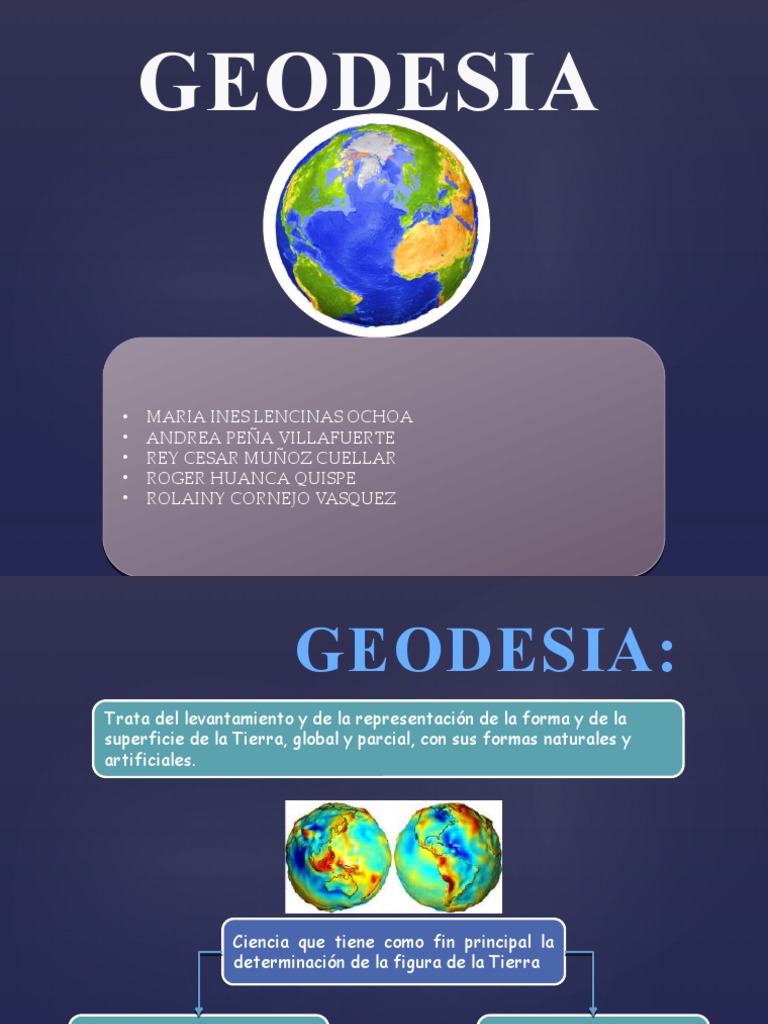 GEODESIA | PDF | Geodesia | Visualización (Gráficos)