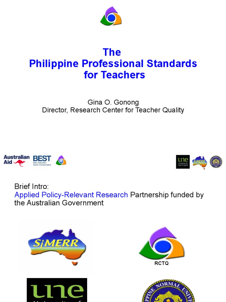 Philippine Professional Standards for Teachers | PDF | Learning ...