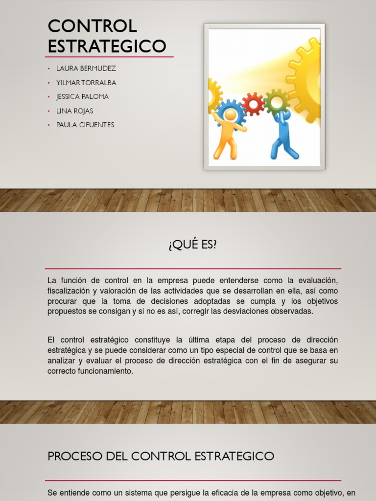 Control Estrategico | PDF | Planificación | Cognición