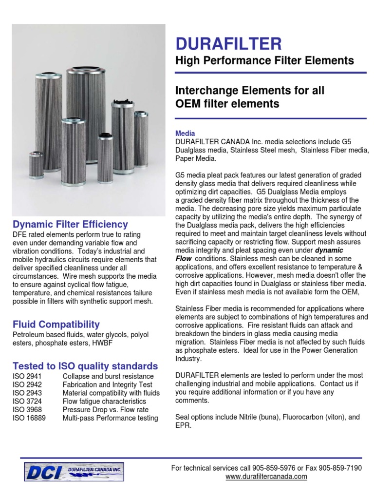 Filter Elements | PDF | Stainless Steel | Building Engineering