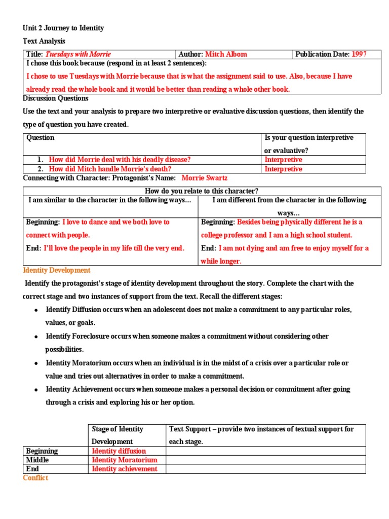 Text Analysis Worksheet | PDF | Plot (Narrative)