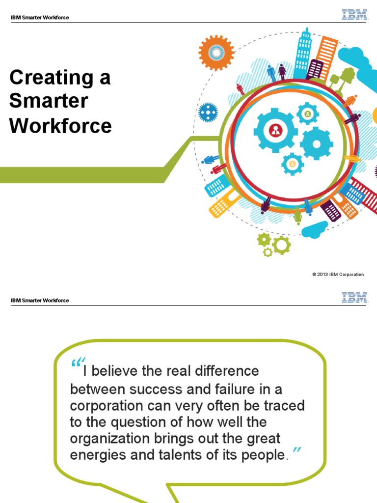 Creating A Smarter Workforce | PDF | Analytics | Recruitment