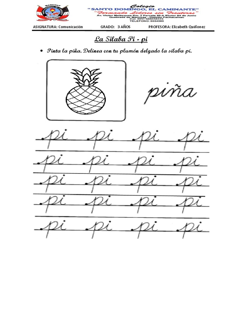 La Silaba Pi | PDF
