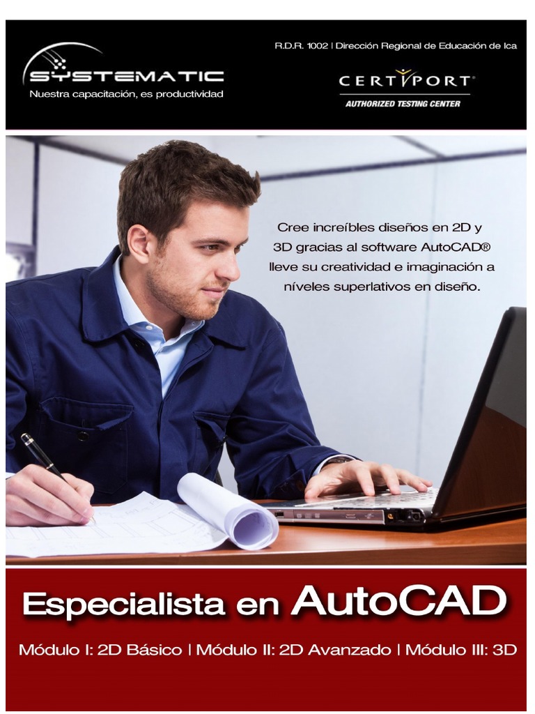 2.especialista en AutoCAD - Correcto | PDF | Cad automático | Diseño