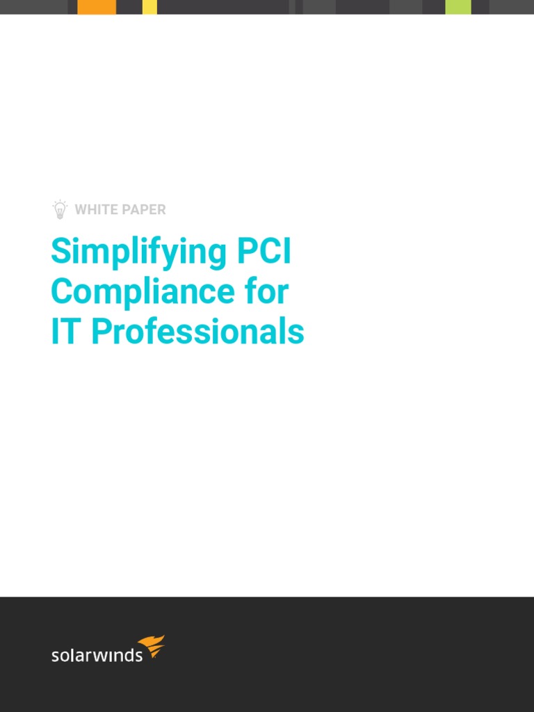 Simplifying PCI Compliance For IT Professional | PDF | Payment Card ...