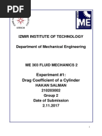 Drag Coefficient | PDF | Drag (Physics) | Aerodynamics